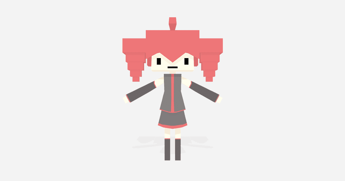 MMDモデル by daniwell | みつけたねいろ